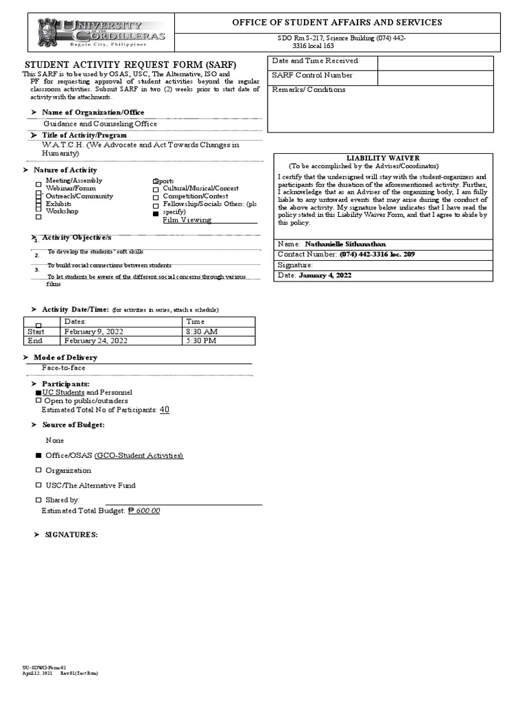 SARF For Watch | PDF