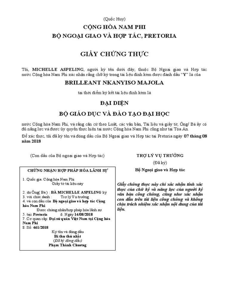 giấy chứng thực Brab Steven Roode 26.4 | PDF