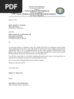 BFP Request Letter | PDF