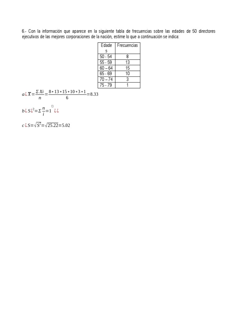 Ejercicios Ejer.6 | PDF