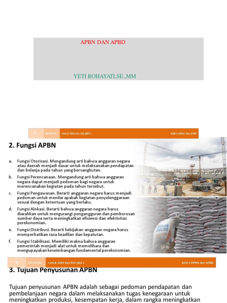 Bab 06. Apbn Dan Apbd | PDF