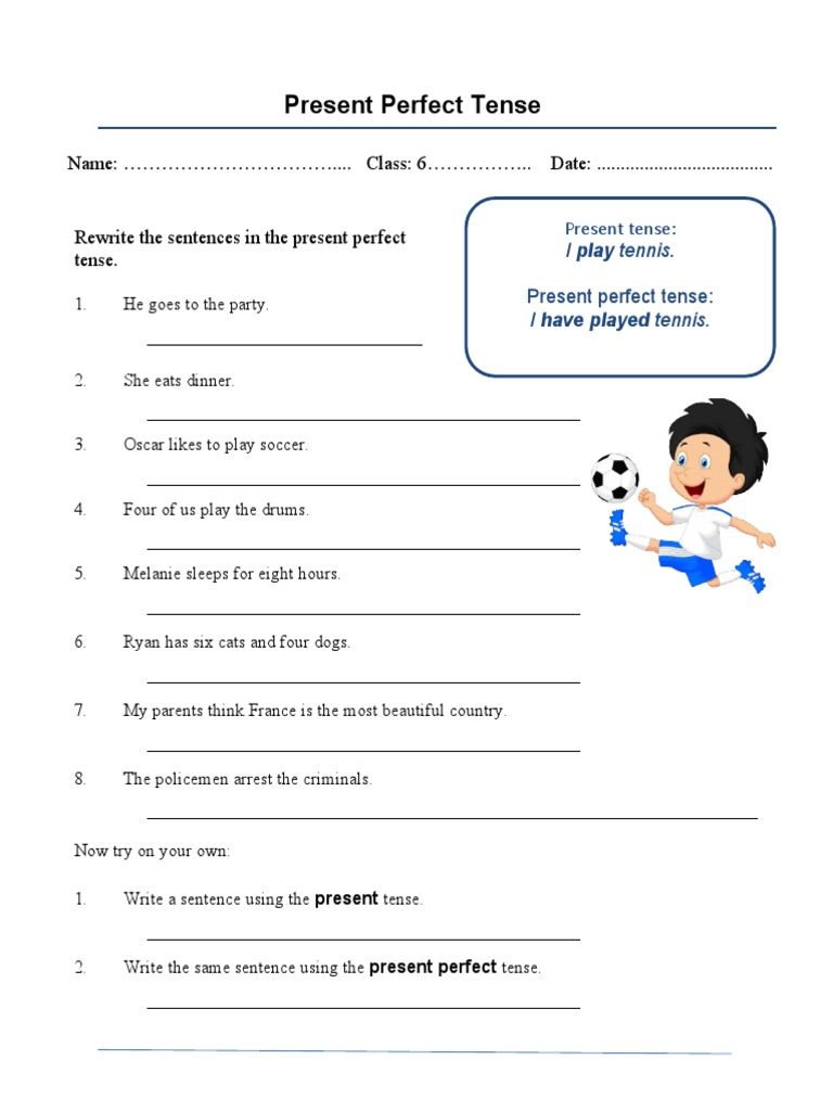 Present Perfect Tense | PDF