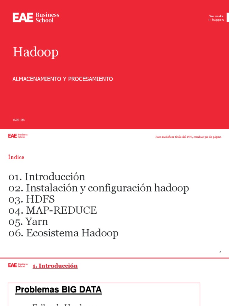 Hadoop | PDF | Apache Hadoop | Mapa reducido