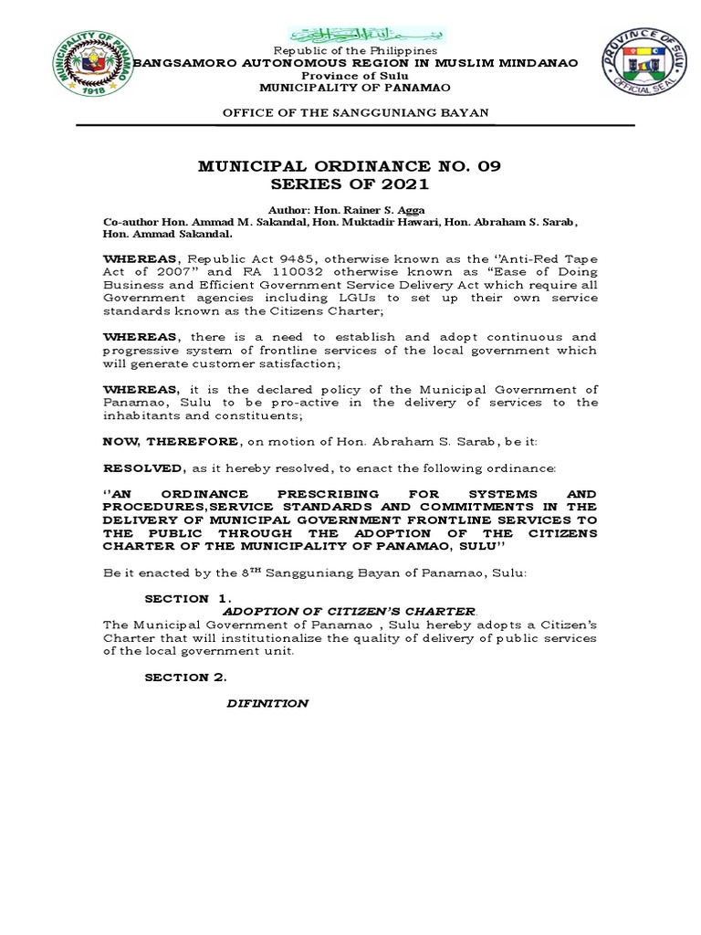 Senior Citizen Charter Resolution | PDF | Government | Justice