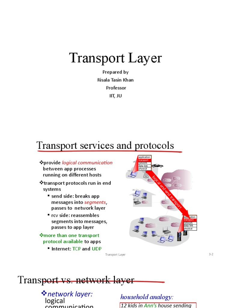 Transport Layer Protocols Overview | PDF | Transmission Control ...