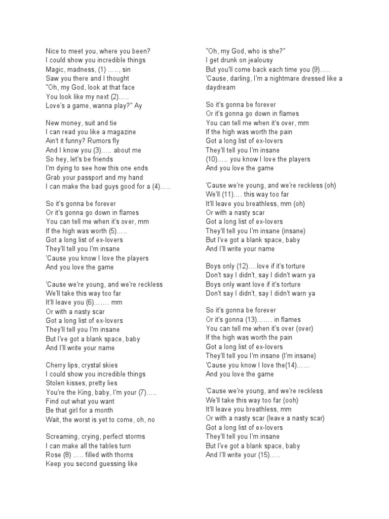 Nice To Meet You | PDF