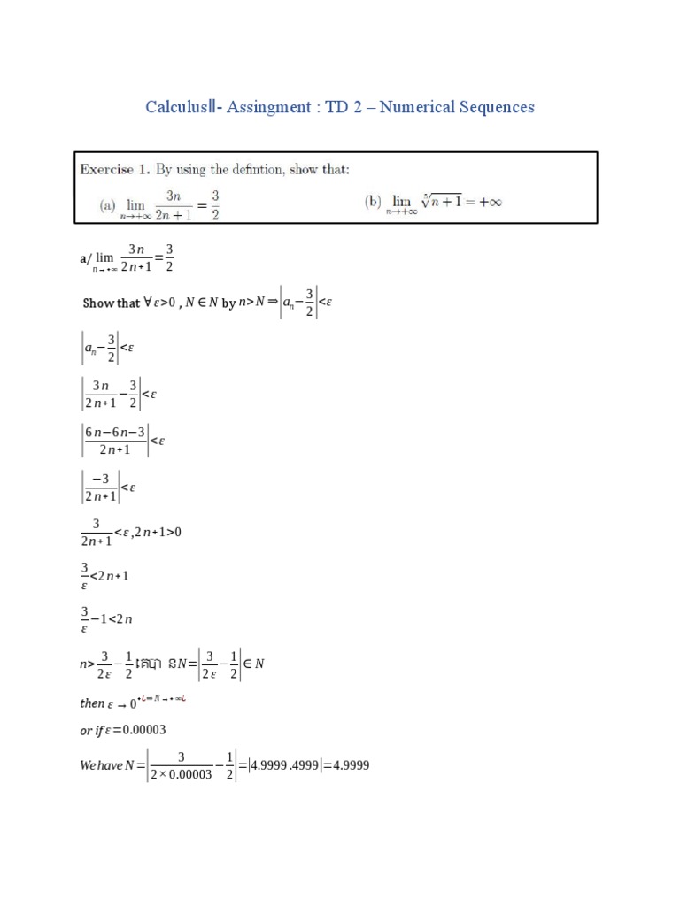 Cal2 TD2 | Download Free PDF | Calculus | Functions And Mappings