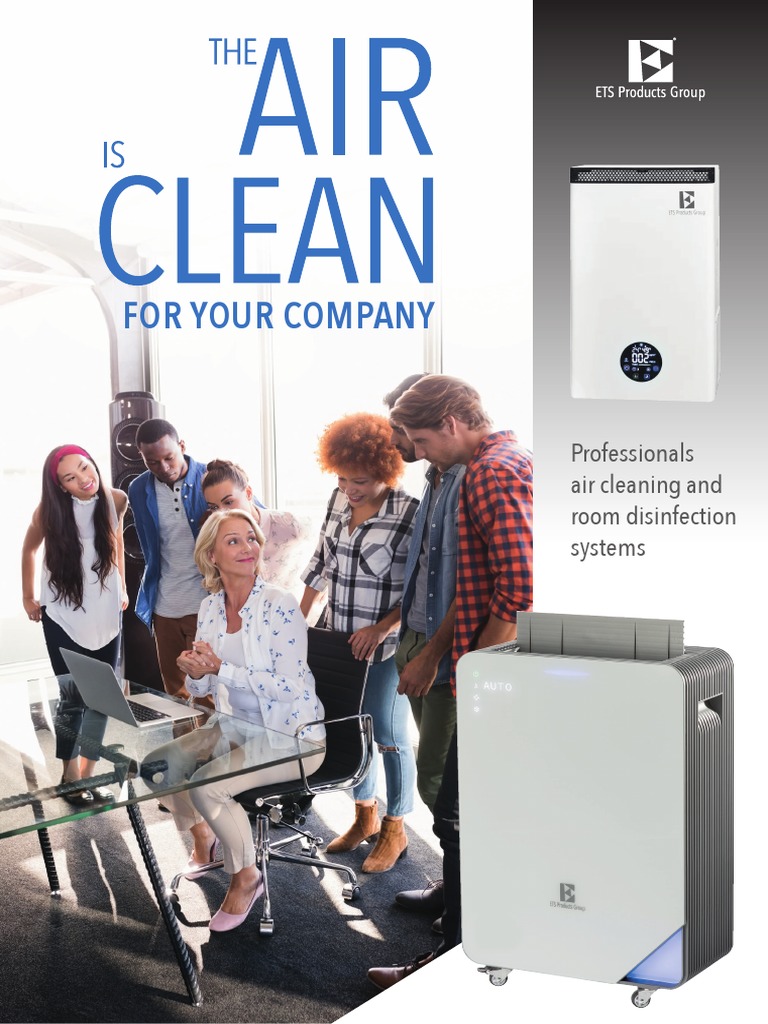ETS Office Air-Purifier-Systems EN | PDF | Ultraviolet | Water Purification