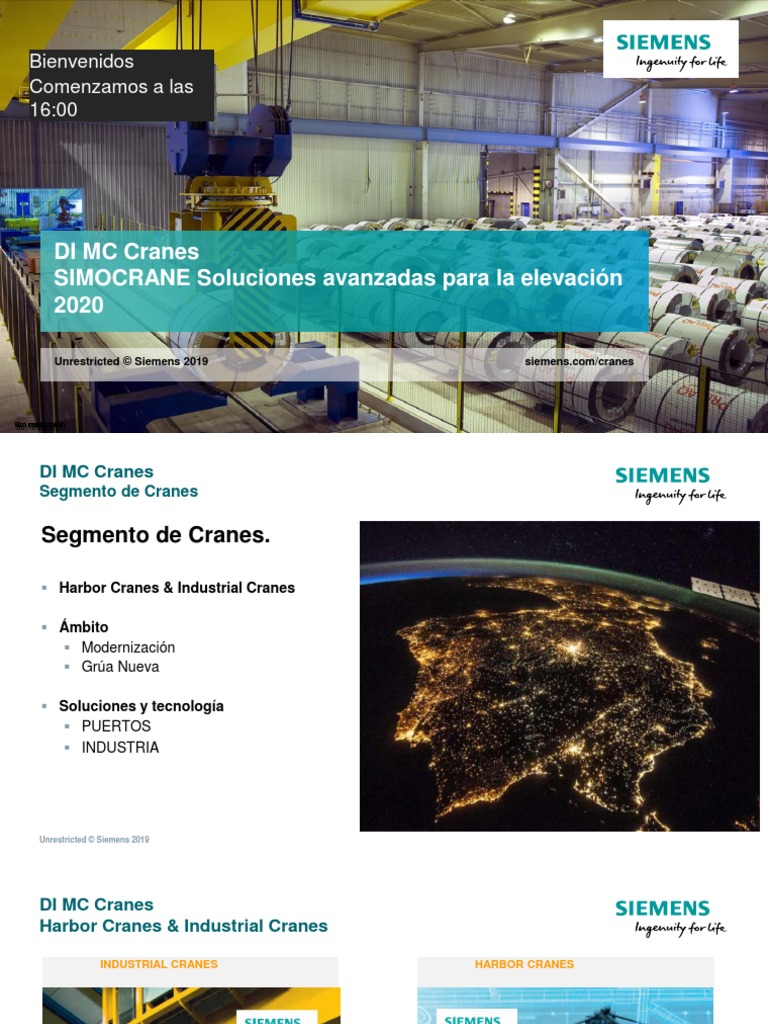 Di MC Cranes Simocrane Soluciones Avanzadas para La | PDF | Ingenieria ...