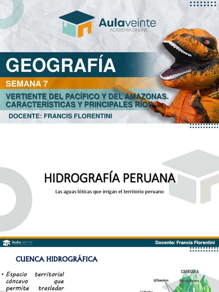 S7-Vertiente Del Pacífico y Del Amazonas. Características y Principales ...