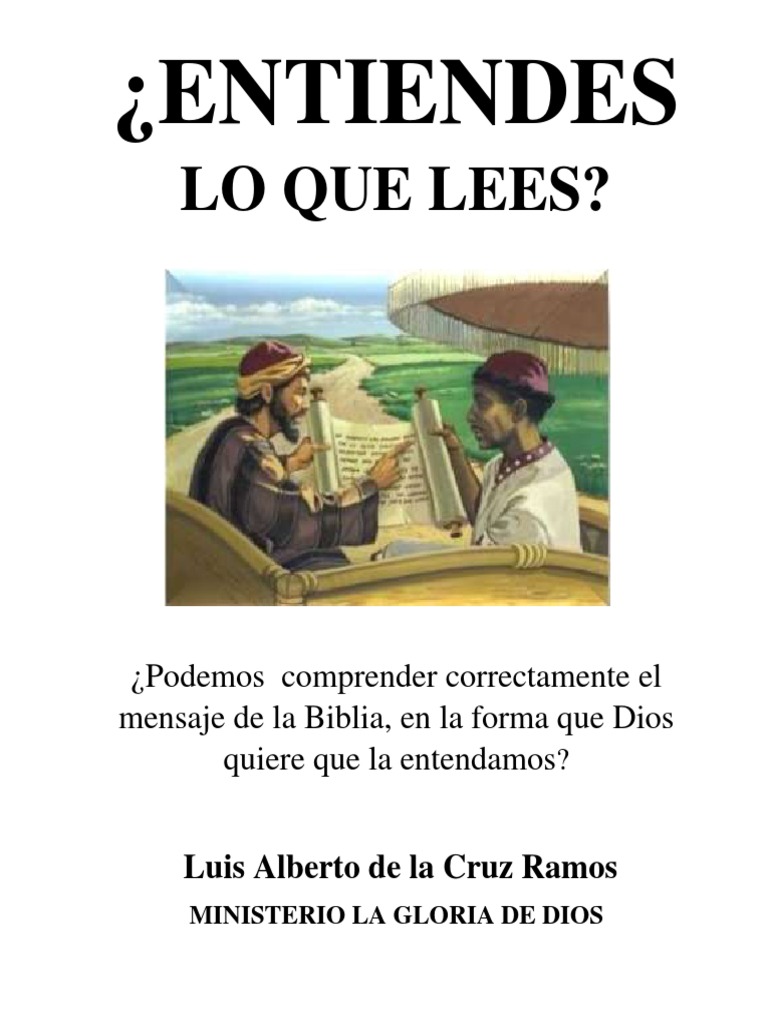 Entiendes Lo Que Lees | PDF | Biblia | Dios