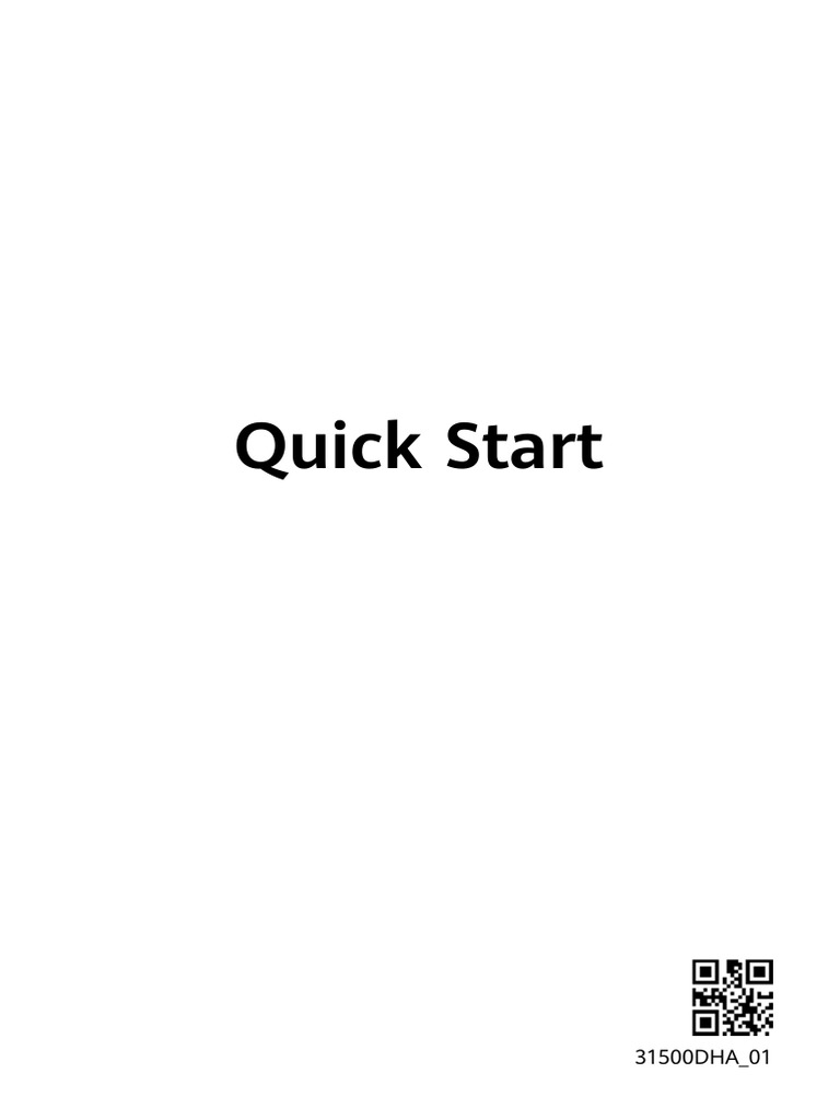 HUAWEI 5G CPE Pro 2 Quick Start Guide | PDF | Wi Fi | Waste