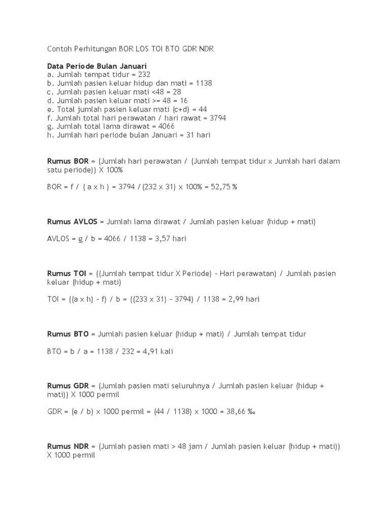 Contoh Soal Bor | PDF