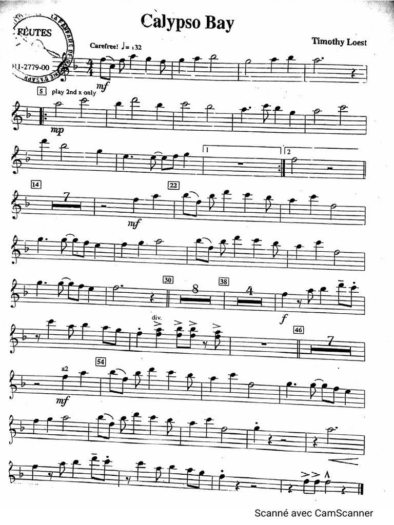 Calypso Bay All Parts | PDF