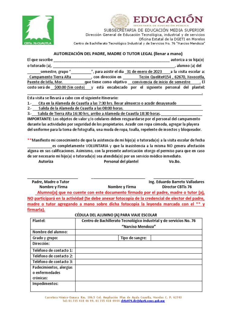 2023 Day Camp | PDF | México