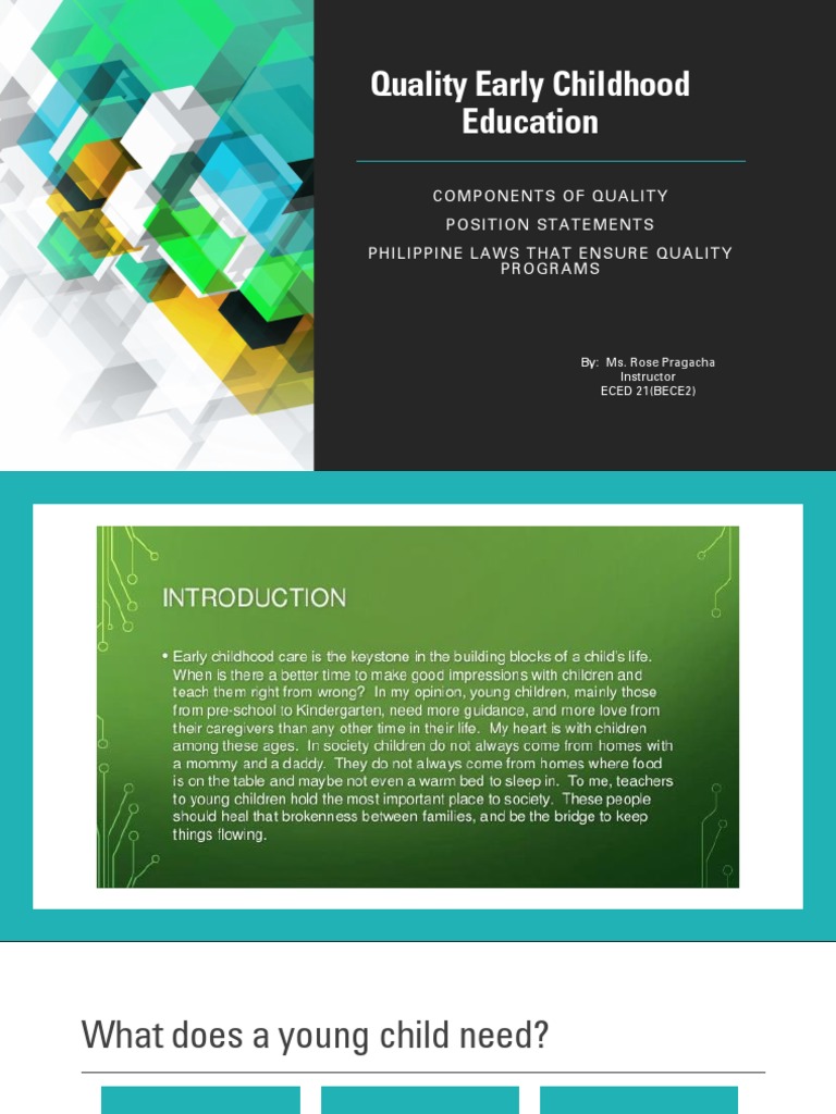 Eced 21 Lesson2 | PDF | Early Childhood Education | Human Development