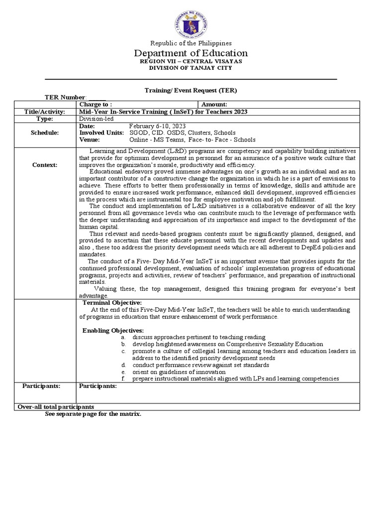 Inset 2023 Ter Hunop Es | PDF | Business | Cognition