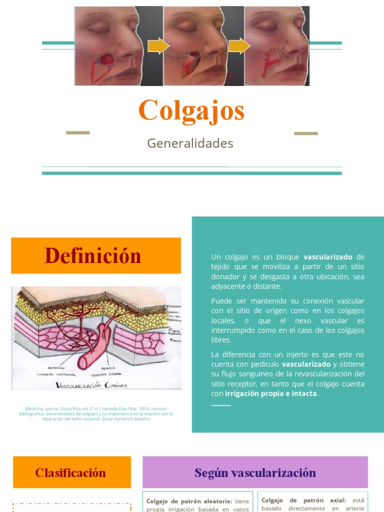 Colgajos 042905 | PDF | Sistema cardiovascular | Anatomía humana