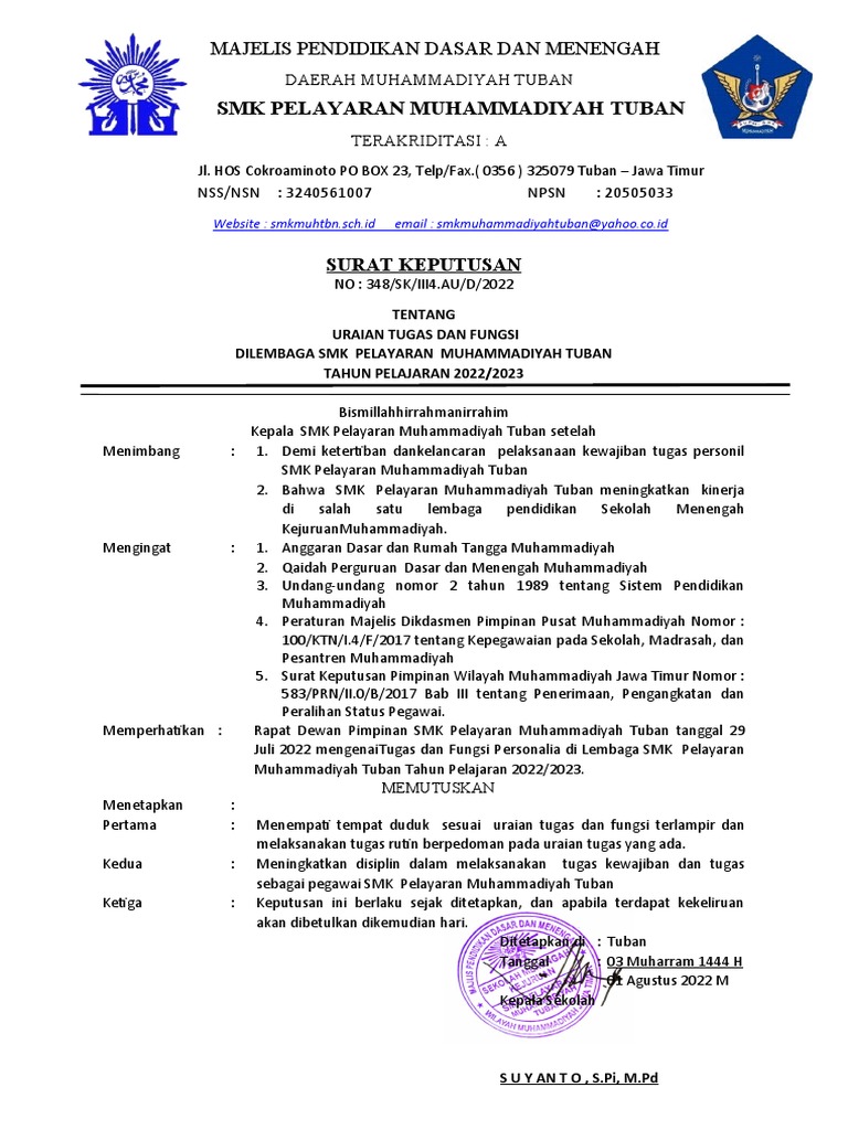Rev. Job Description 22.23 | PDF