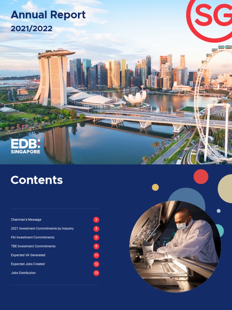 EDB Annual Report 2021-22 | PDF | Innovation | Sales