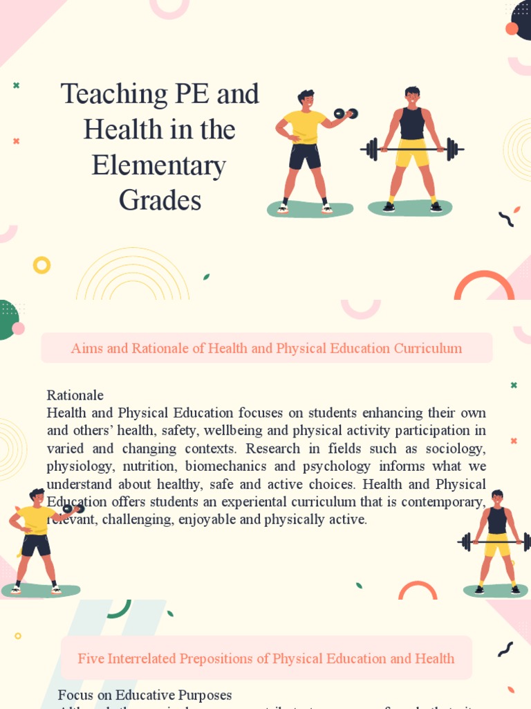 Teaching PE and Health in Elementary | PDF | Physical Education ...