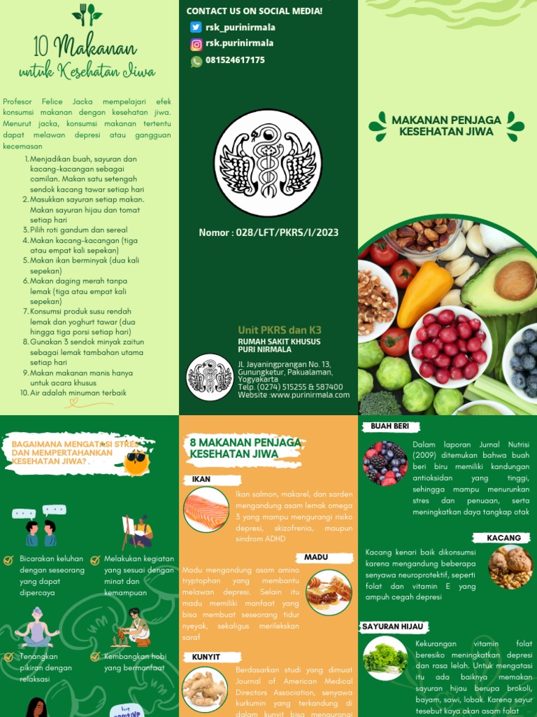 Green Nutritionist of Healthy Food Brochure-1 | PDF