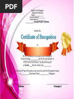 Certificate For Graduation Guest Speaker Sample Only by Jenrap | PDF