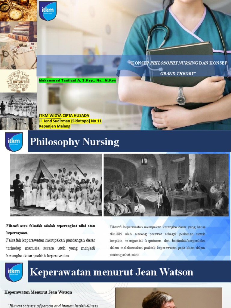 Filsafat dan Teori Utama dalam Konsep Keperawatan: Tinjauan terhadap Konsep Caring Jean Watson ...