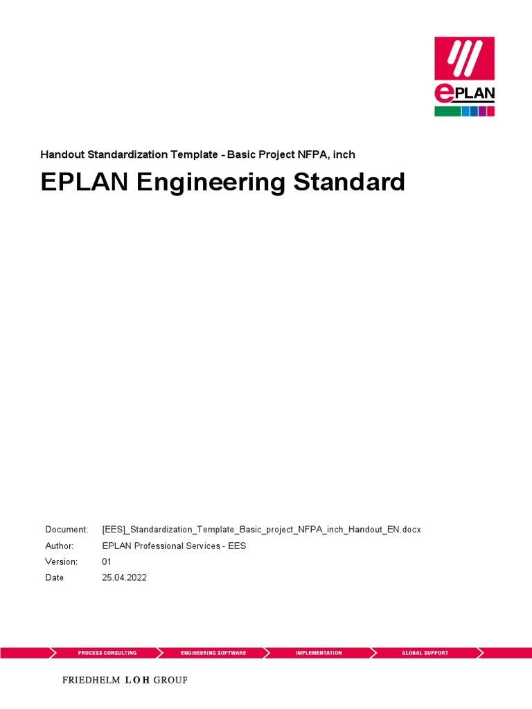 (EES) Standardization Template Basic Project NFPA Inch Handout EN | PDF ...