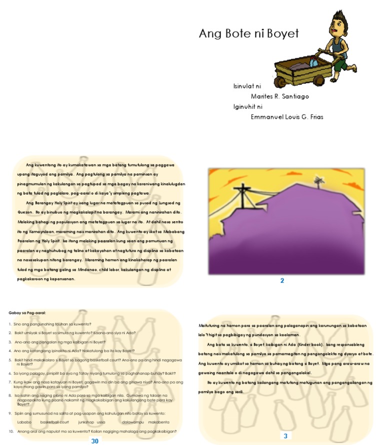 Ang Bote Ni Boyet | PDF