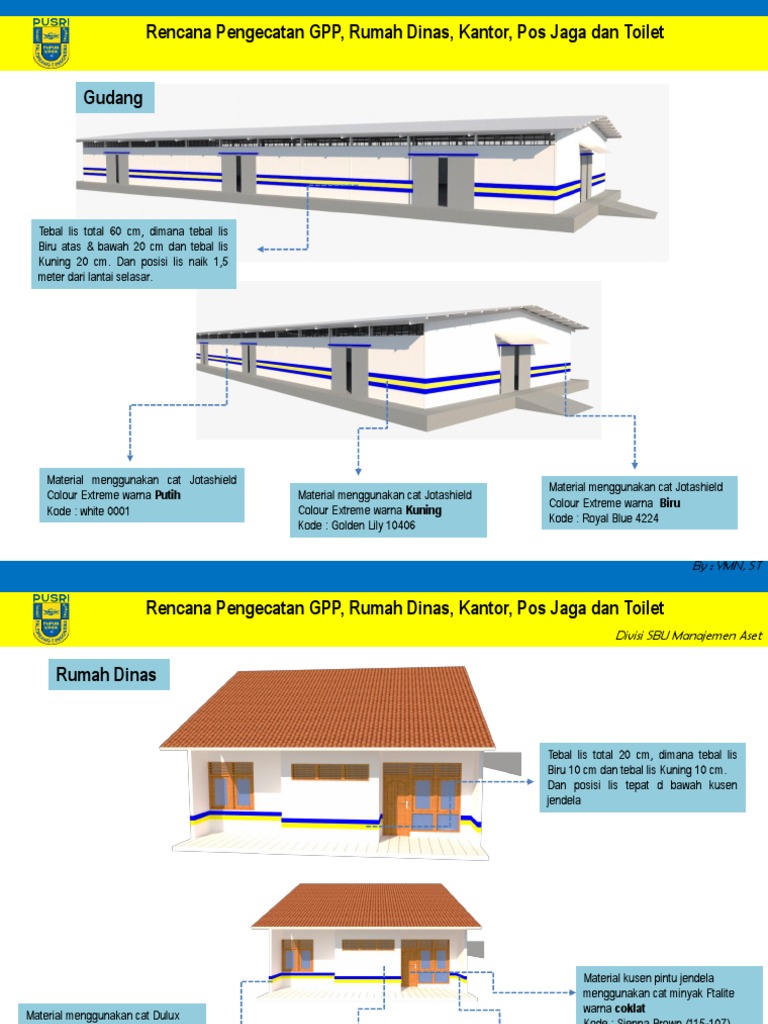 Warna Cat Branding 1. Cat Gudang, Rudin, Kantor, Toilet, Pos Dan ...