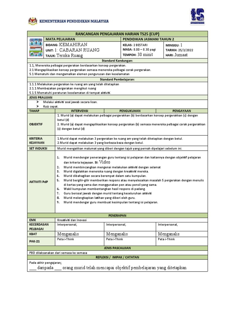 RPH Cup-Pj 2 Bestari | PDF