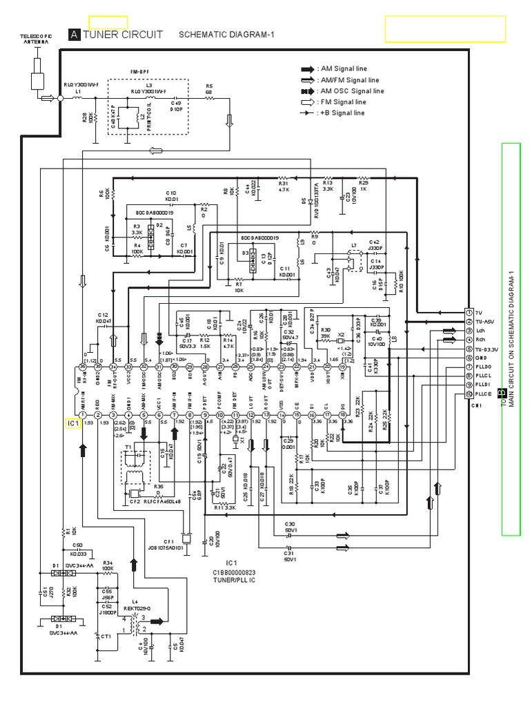 Panasonic Rx-d29 Schematic | PDF