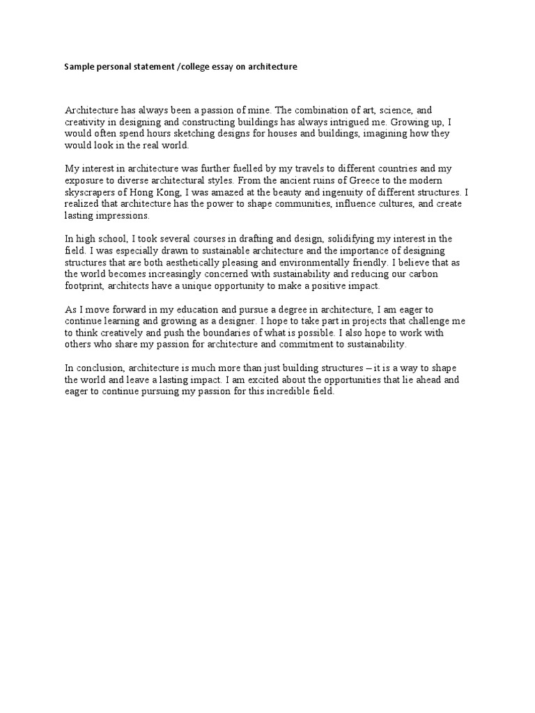 Sample Essay Pdf