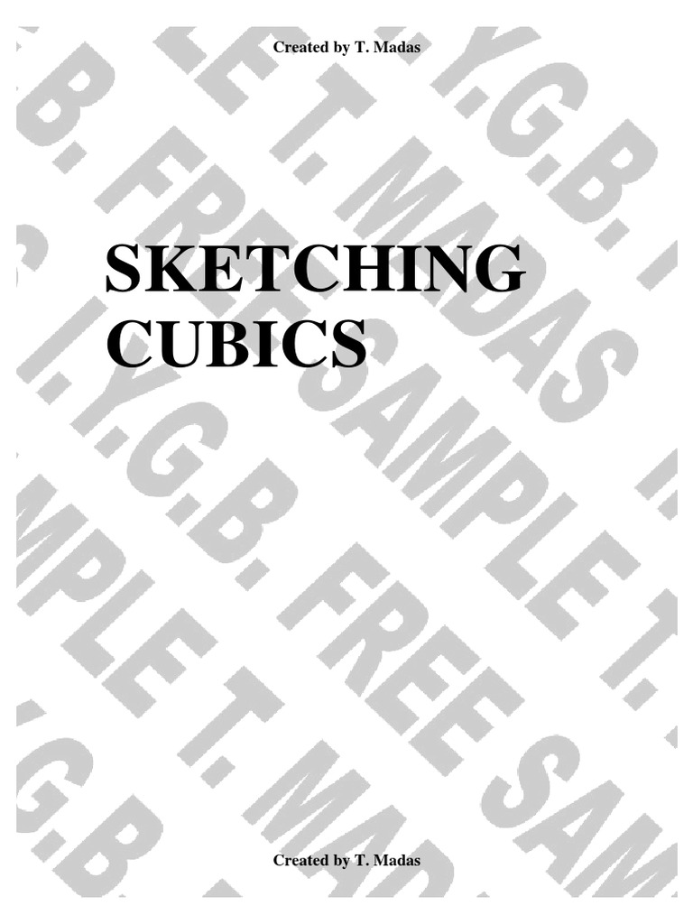 Cubic Sketching Pdf Equations Curve