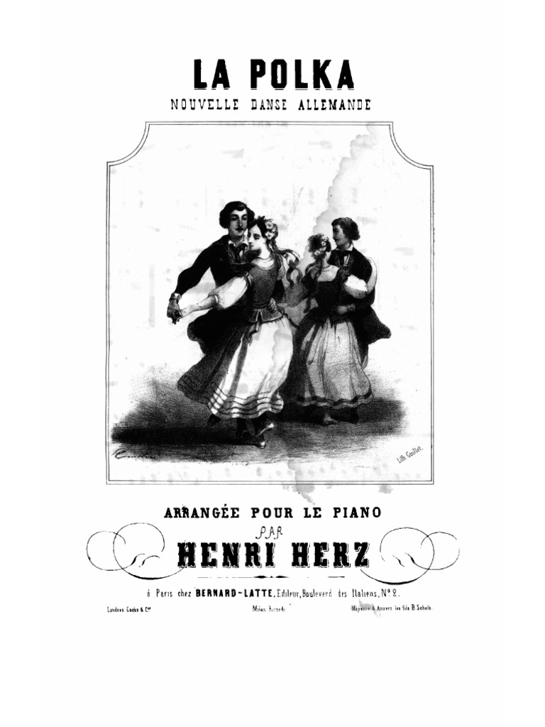Henri Herz - La Polka | PDF