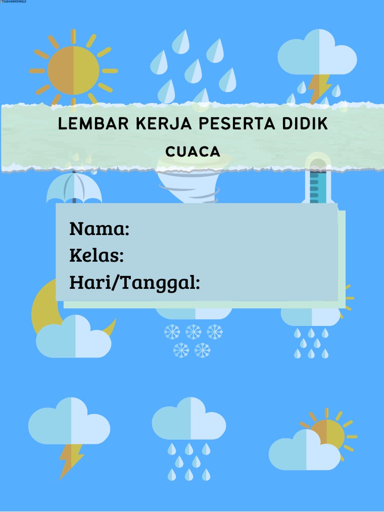 Proyek Tema 5 Cuaca | PDF