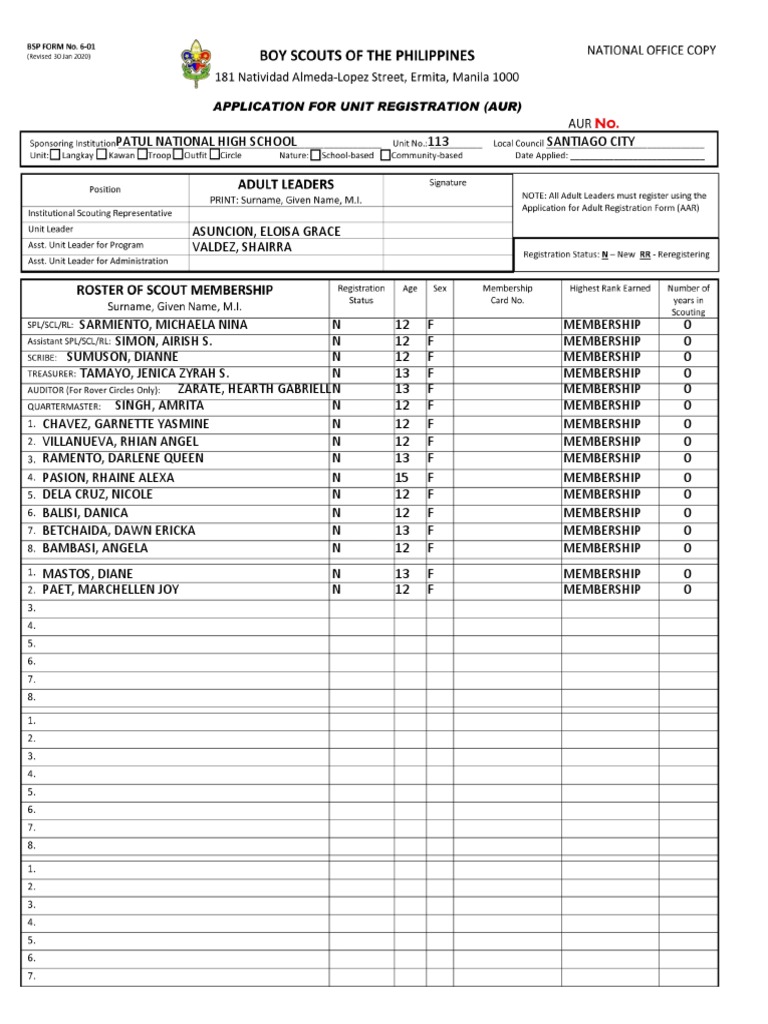 BSP Aur Editable | PDF