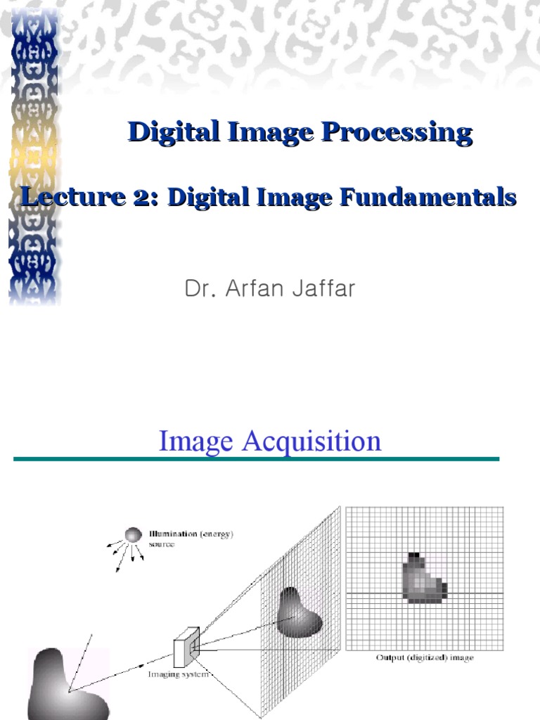 Digital Image Processing Basics | PDF | Teaching Methods & Materials