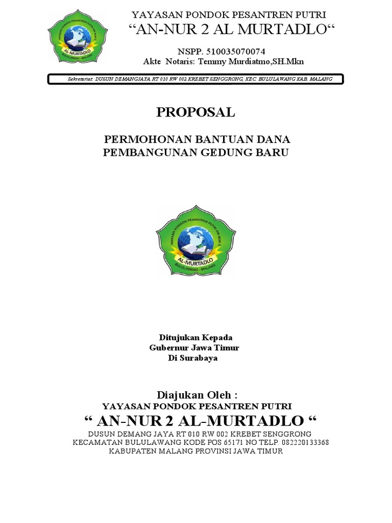 PROPOSAl Madin Baru | PDF