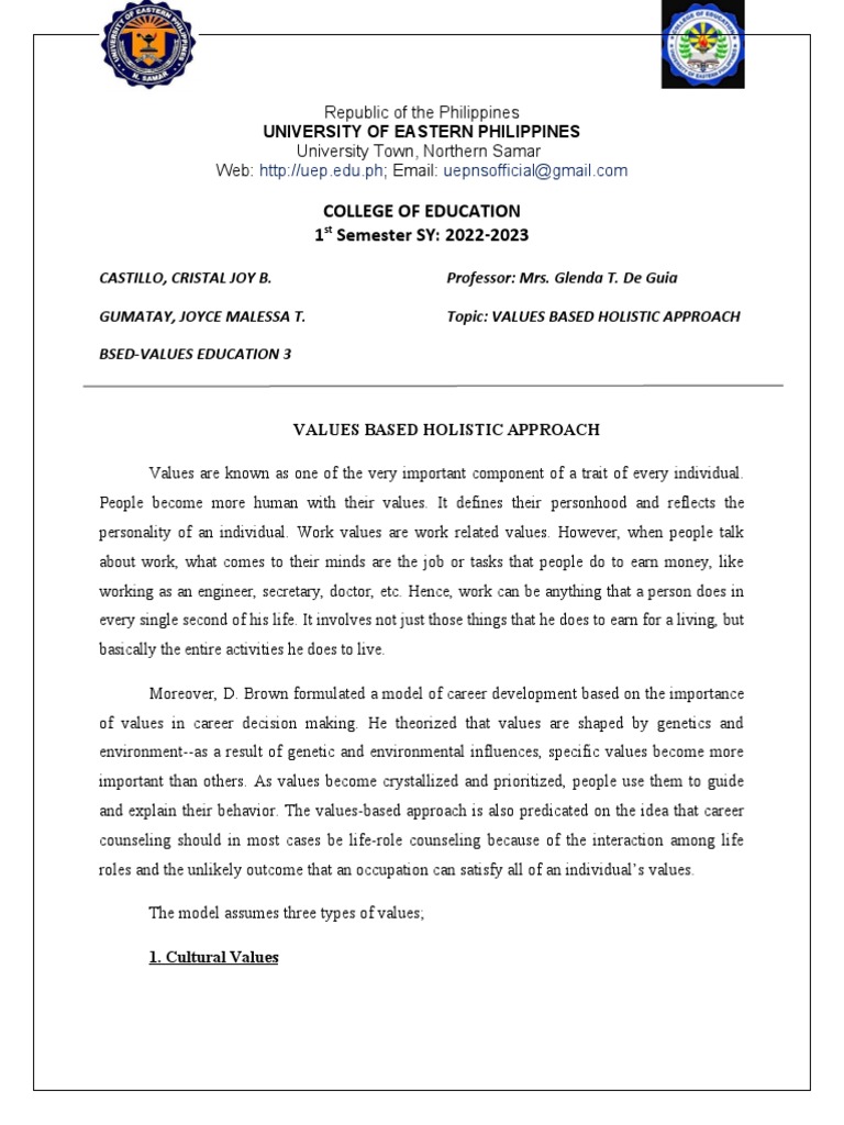 Career Development Written Report | PDF