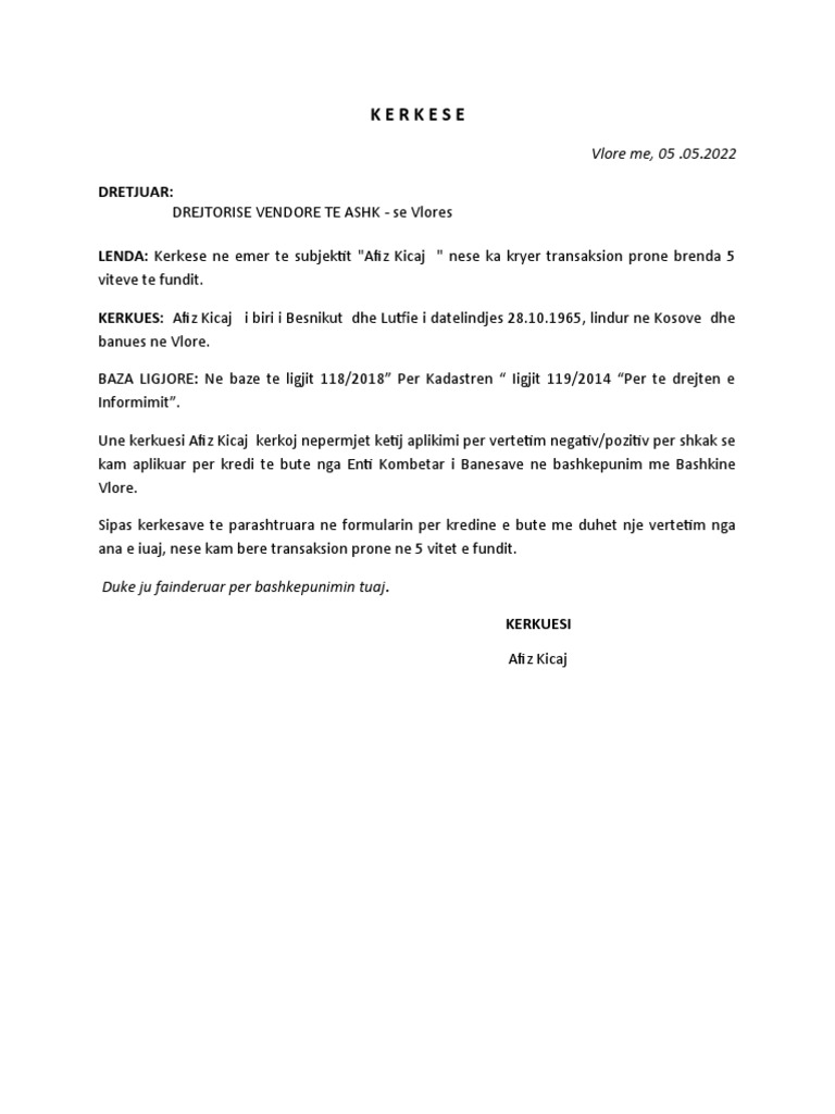 K E R K E S E Transaksion | PDF