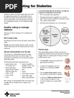 Diabetic Exchange List Overview | PDF | Sugar Substitute | Vegetables