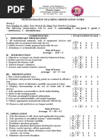 Unit 1 Oral Progress Assessment Chart: Name | PDF