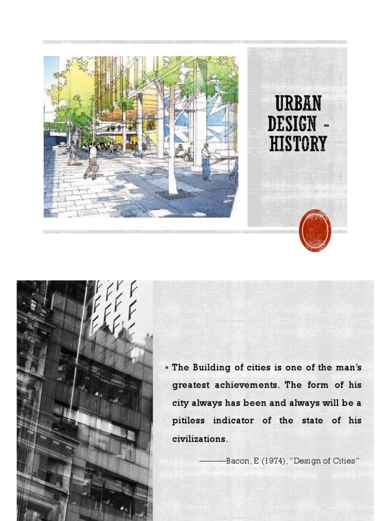 Urban Design - History | PDF