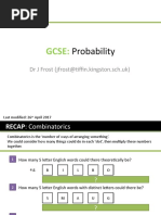Grade 11 12 Probability CAPS Aligned Notes | PDF | Probability ...