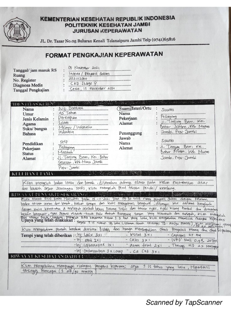 Askep KMB 2 (CKD) | PDF