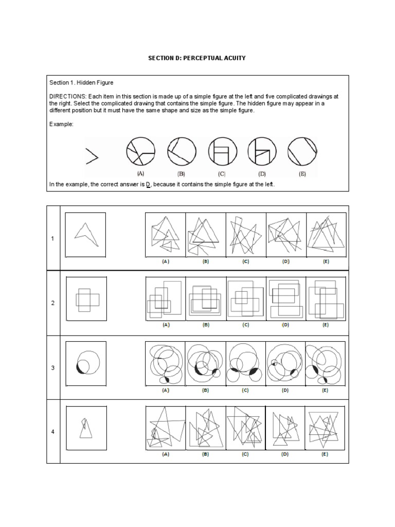 Perceptual Acuity | PDF | Medicine | Clinical Medicine