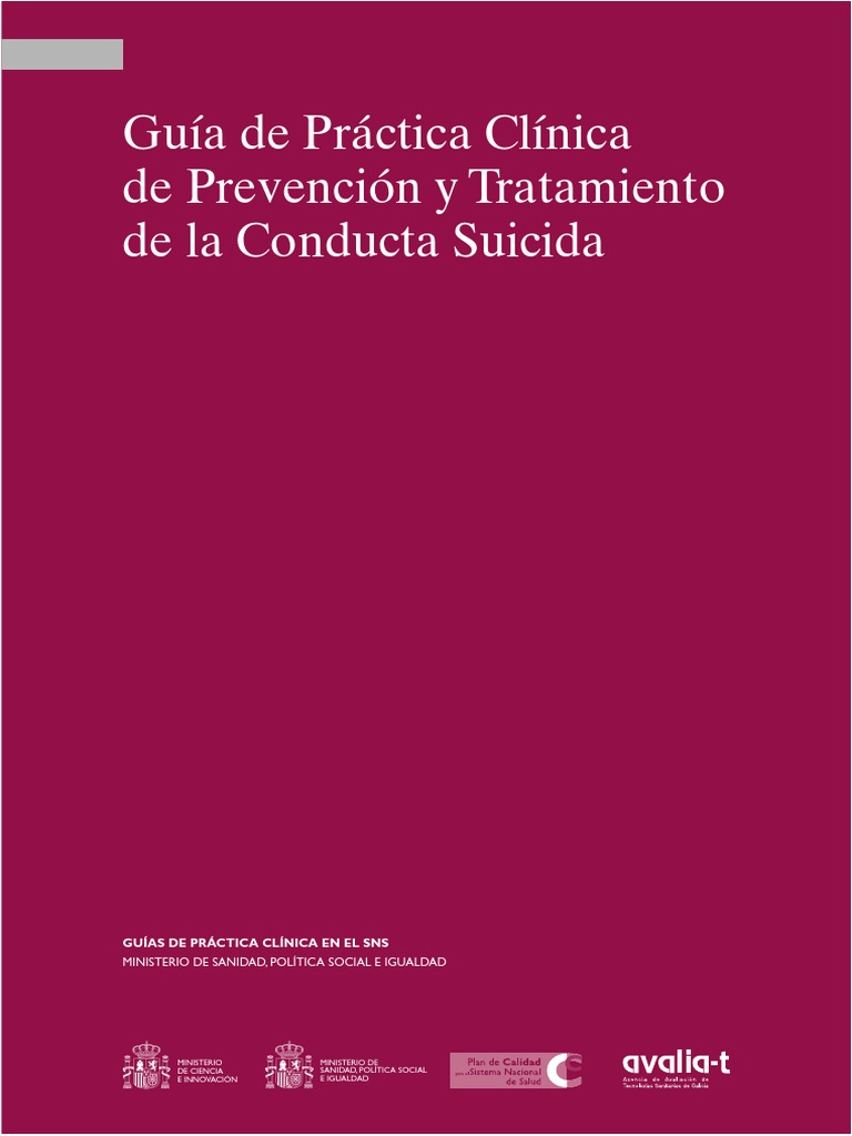 Guía de Práctica Clínica de Prevención y Tratamiento de La Conducta ...