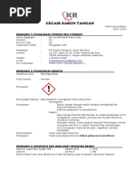 Msds Silicon Sealant Bahasa Indonesia | PDF
